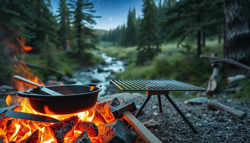 Create a DIY Outdoor Kitchen at Your Campsite